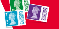 Royal Mail Postage Stamps 1st Class Large Letter UK Self Adhesive Pack ...